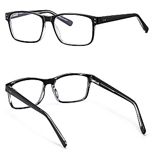 EYECEDAR 4-Pack Reading Glasses Men Blue Light Blocking Eye Glasses Metal Spring Hinges Adjustable Flexible Temples Readers for Men Women Eyeglasses 1.50