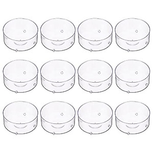 Reptile Food Bowls 30Pcs Reptile Water Bowls Reptile Feeder Food Dish Transparent Food Bowl Terrarium Bowls Worm Dish for Tortoise Lizard Bearded Dragon Frog Leopard Gecko Snake