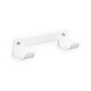 HOMZ T-Leg Ironing Board Holder, White, Mounting Hardware Included