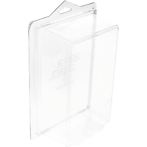 Protech STAR2 Star Case Storage/Display for Deep Bubble Vintage and Modern Standard Style Star Wars Carded Figure, 6" W x 9" H x 2.625" D, 3-Pack