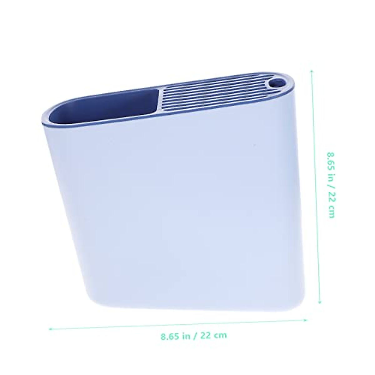 UPKOCH 1pc Plastic Utensils Sturdy Color Exquisite Dish Spoon Cage Scissor Sink Holder Draining Random Organizer Caddy Knives Block Lightweight Multipurpose Cutter Tableware