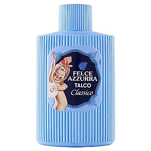 Felce Azzurra Body Powder / Talc Plastic Bottle Shaker 200gr. 7oz