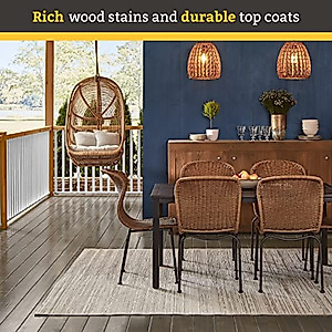 Cabot Bleaching Wood Stain, Driftwood Gray, 1 Gallon