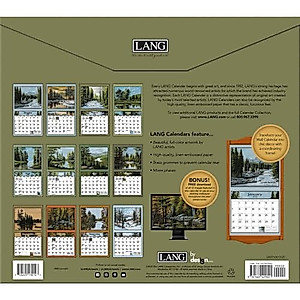 LANG Lure Of The Outdoors 2024 Wall Calendar (24991001929)