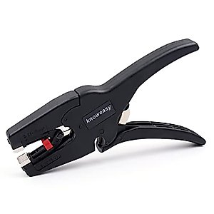 Wire Stripper, knoweasy Wire Stripper Tool with Cutter and 2 in 1 Wire Stripping Tool Works for Electronic,Electric,Automotive from 32 to 7 AWG