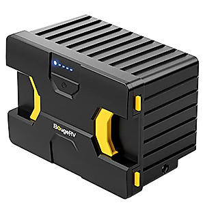 BougeRV (Upgrade) 173Wh Detachable Battery for 12 Volt Dual Zone Refrigerator, Specially equipped CRD/ED series dual-zone car refrigerator (Adapter not included