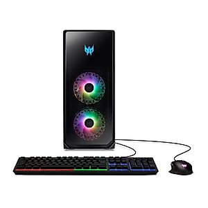 Acer Predator Orion 7000 PO7-650-UR12 Gaming Desktop | 13th Gen Intel Core i9-13900KF 24-Core | NVIDIA GeForce RTX 4090 | 32GB DDR5 | 1TB PCIe Gen4 SSD | 2TB HDD | Intel WiFi 6E | RGB Keyboard & Mouse