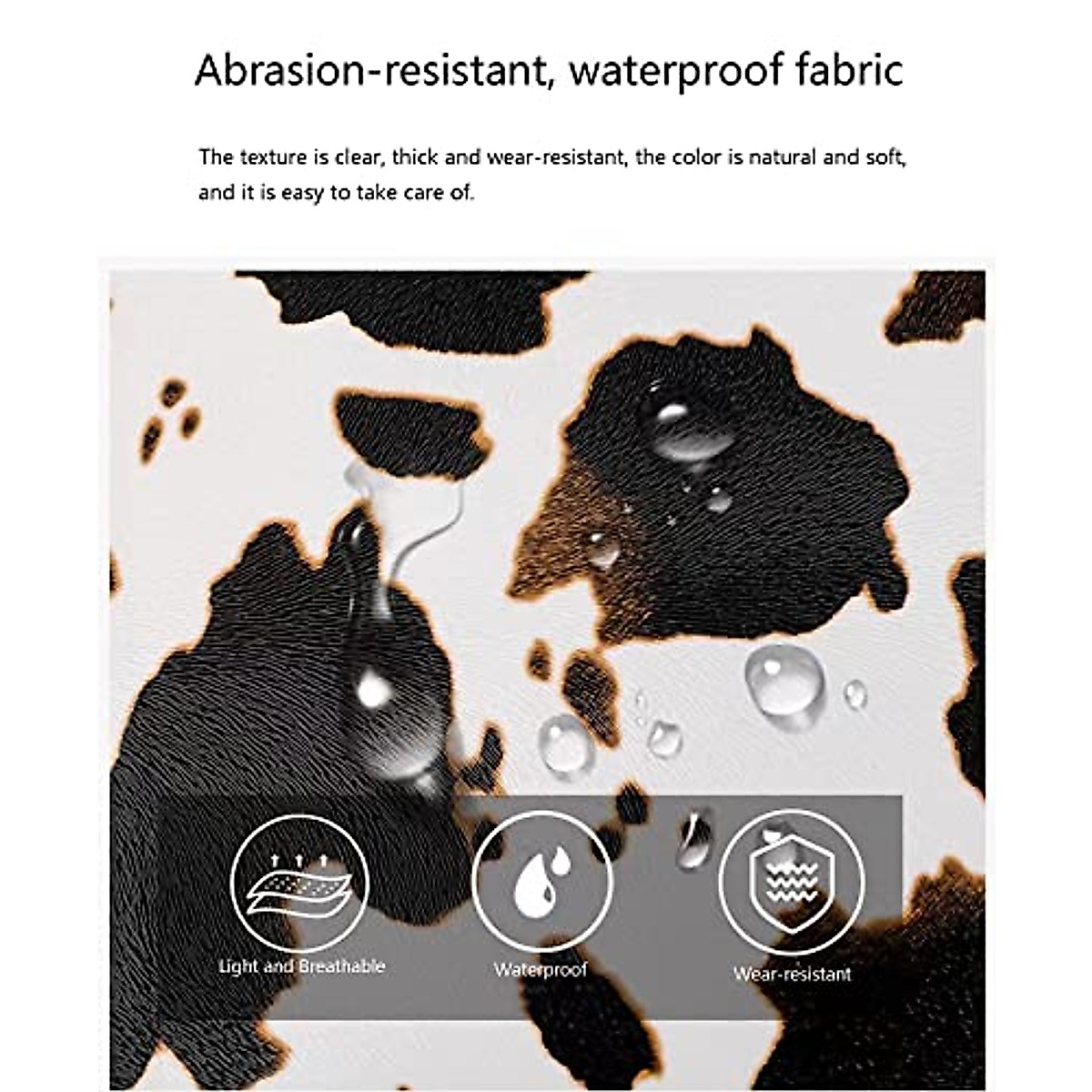 ENYIWH Women Fashion 2 Pack With Backpack Purse Leather Shoulder Bag Travel Bag Handbag Casual Fashion Multipurpose Design Convertible Shoulder Bag Handbag with Wristlet (White Cow)