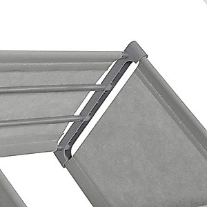 NiceAI Bookshelf Lightweight Slim Modern Bookcase Metal Framework Children's Room Arrangement Toys Office A4 File Books Kitchen Clothing Storage Rack Gray