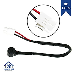 [ What'sUp ] DA47-00243K Refrigerators Defrost Thermostat Compatible with Samsung Part Number : DA47-00243K (AP4403832) Replaces 2025696, DA47-00243B, DA47-00243C, DA47-00243J, PS4140510.