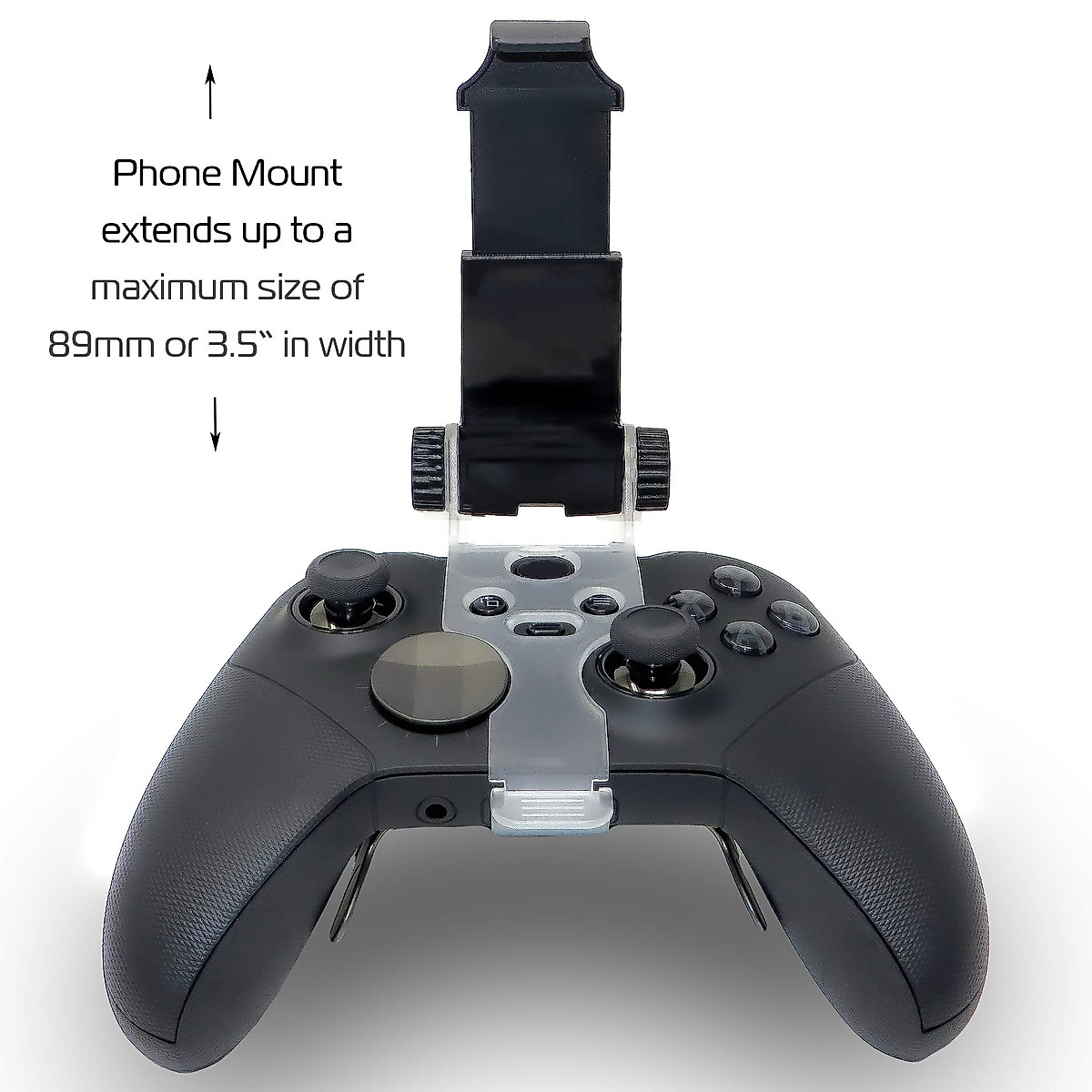 ADZ Xbox Controller Phone Mount, Xbox Phone Controller Mount for Use with Microsoft Project Xcloud and Xbox Console Streaming Compatible with Xbox Series S/X