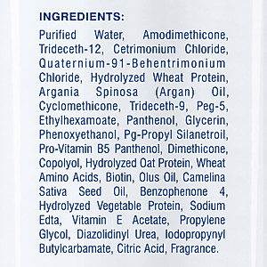 Botanic Hearth Heat Protectant Spray for Hair - With Argan Oil & Biotin - Conditioner & Thermal Protection for Hair from Heat, Tools, Flat Iron & Hot Blow Dry - for Men and Woman, Made in USA, 8 fl oz