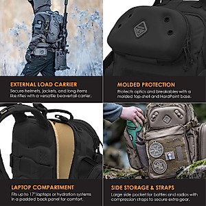 HAZARD 4 Drawbridge: Gear-Retention Modular Daypack - Black