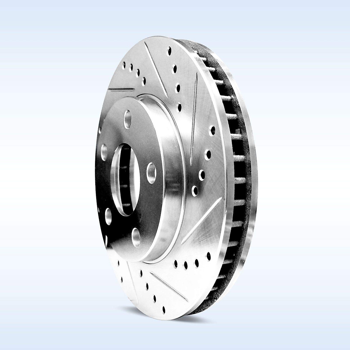 Power Sport Front Brakes and Rotors Kit |Front Brake Pads| Brake Rotors and Pads| Semi Metallic Brake Pads and Rotors - BLCF.68001.03