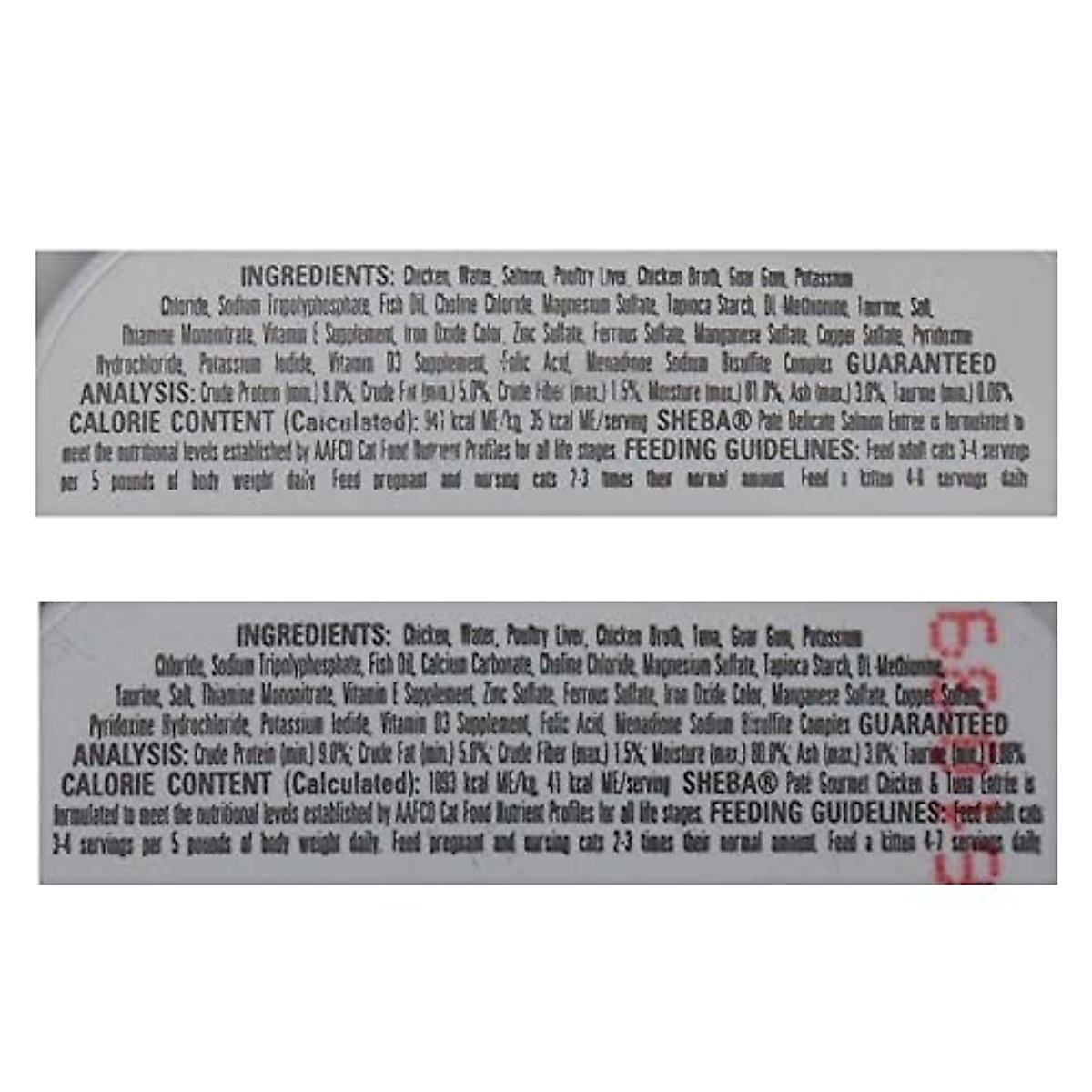 Sheba Perfect Portions Premium Cat Food Pate 4 Flavor 8 Can Variety with Toy Sampler Bundle, (2) Each: Salmon, Chicken Tuna, Turkey, Chicken (2.6 Ounces)