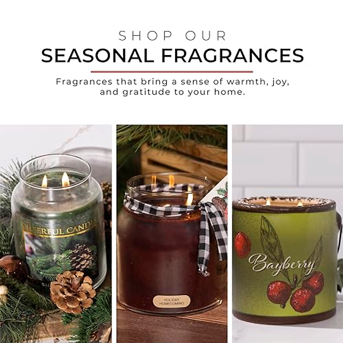 A Cheerful Giver - Aspen Berry Mama Scented Glass Jar Candle (22oz) with Lid & True to Life Fragrance Made in USA