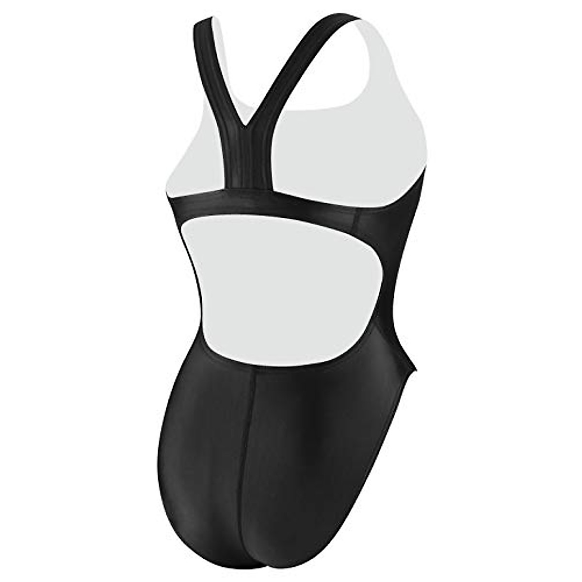 Speedo Girls Prolt Super Pro Solid Youth Athletic-one-piece-swimsuits, Speedo Black, 4/20 US