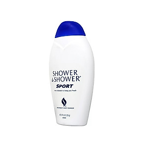 SHOWER TO SHOWER Body Powder Sport 8 oz (Pack of 3)
