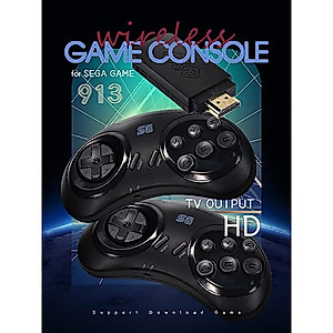 QUMOX 4K TV Game Simulateur for Sega Mini HDMI Compatible Stick Console 900 Games