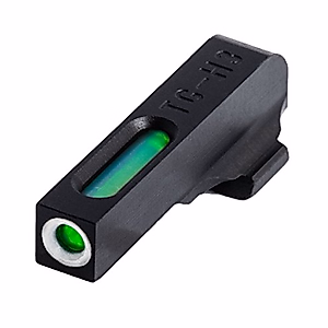 TRUGLO TFX Handgun Sight | Durable Shock-Resistant Compact Brightly Glowing Tritium & Fiber-Optic Xtreme Day/Night Sight, Compatible with Sig Sauer #8/#8 Handguns