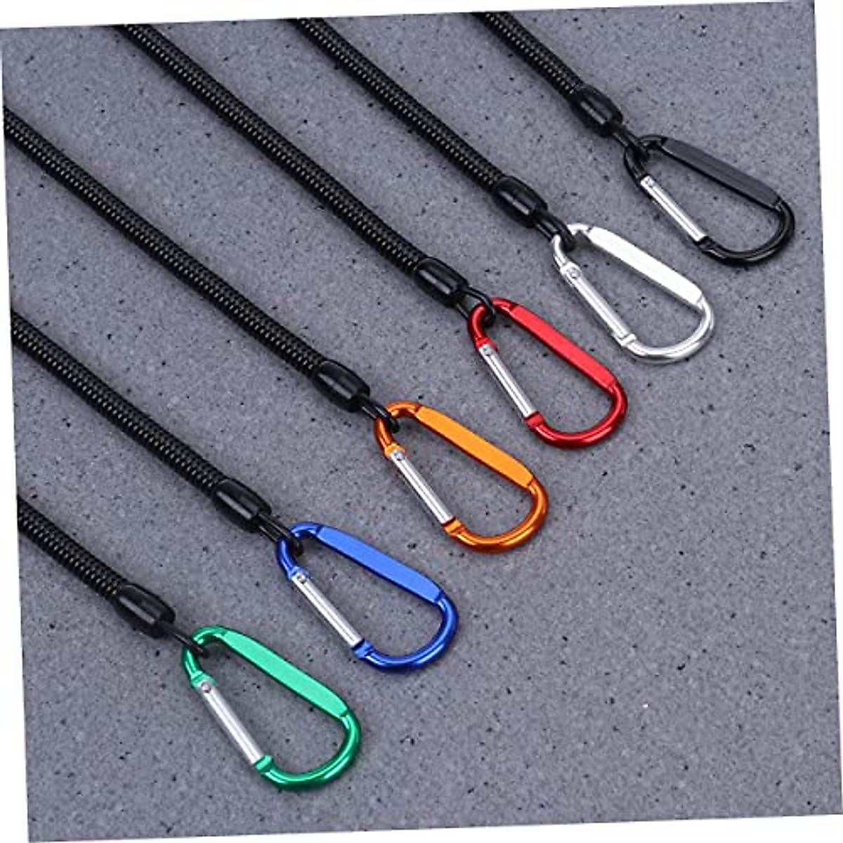 DOITOOL 24 pcs Lanyard for Phone for Cell Phone Fishing Lanyard Cellphone Lanyard Fishing Gear Tool Retractable Fishing Ropes Safety Boating Rope Security Gear Tools Key Rings Keychains