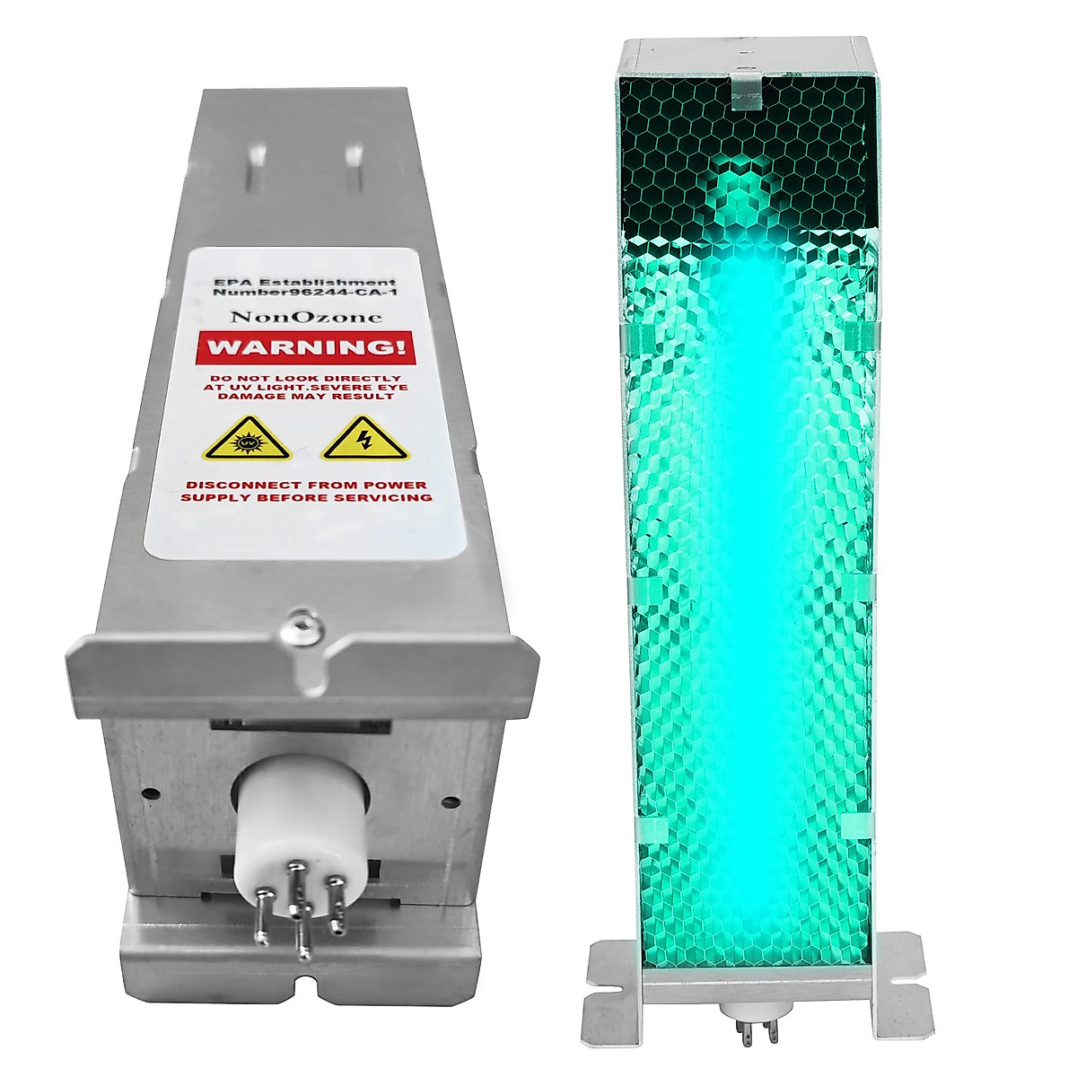 Air Scrubber Plus Advanced Photocatalytic Oxidation (PCO) 9 Inch Replacement Cell and Üν Bulb，Ozone Free, 100% Compatible with A1013A A1013C A1013P A1013Q A1013T A1013U... Rated Time 18,000h, 1 Pack