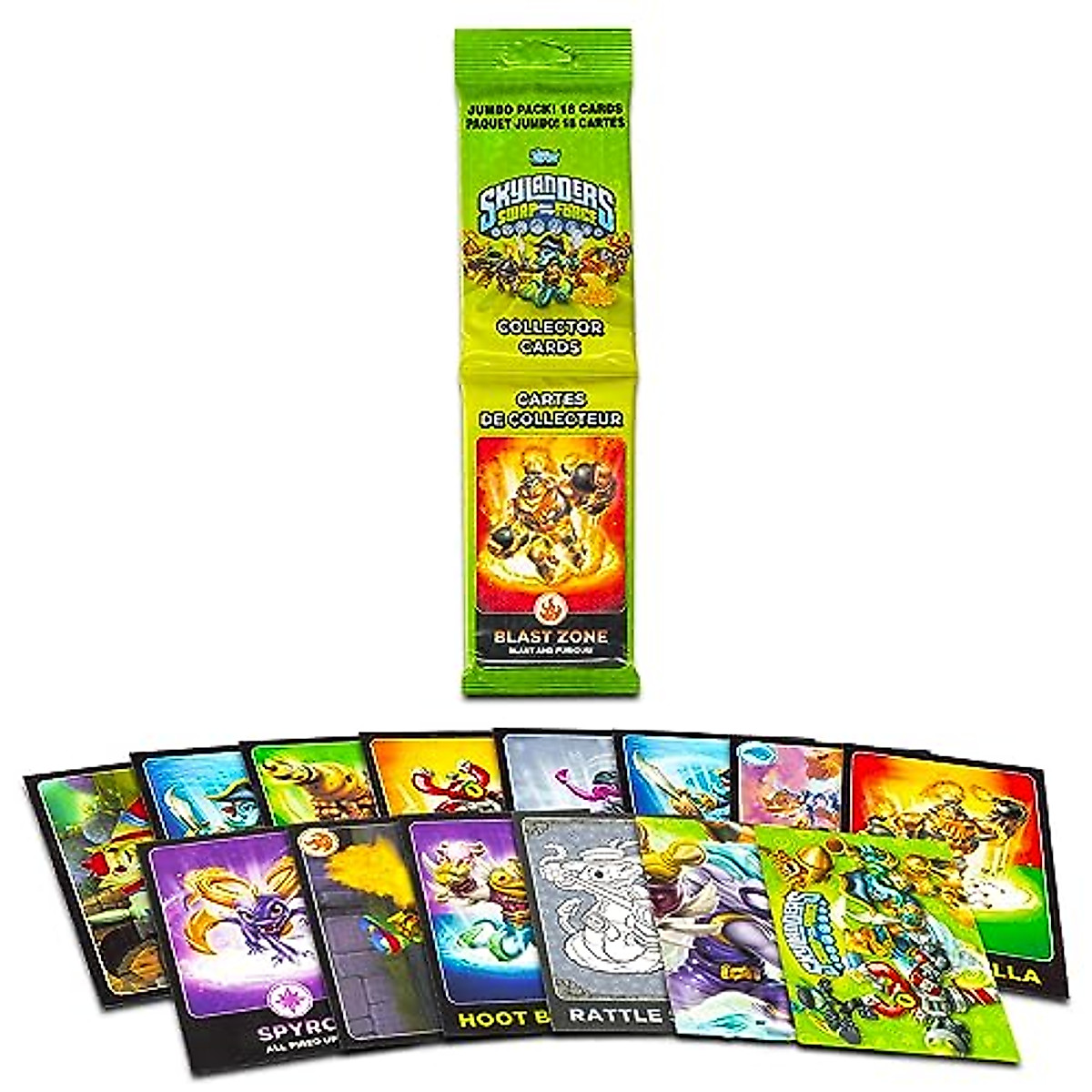 ACTIVISION Skylanders Trading Card Set - Skylanders Party Favors Bundle with 6 Skylanders Collectible Card Packs for Kids, Toddlers (Skylanders Party Supplies)