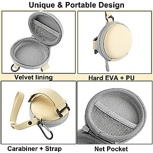 JOYJOM Carrying Case, Silicone Cover Case, Charging Docking Station for Pokemon GO PLUS PLUS +