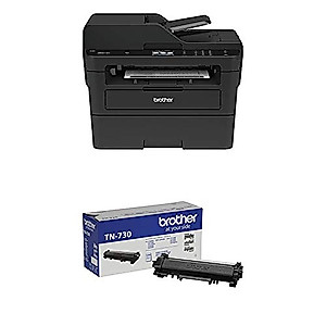 Brother Compact Monochrome Laser All-in-One Multi-function Printer, MFCL2750DW with Standard Yield Black