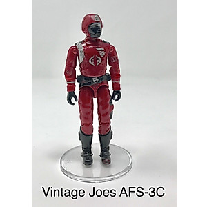 GI Joe Clear Action Figure Stands Vintage Joes Quantity 40
