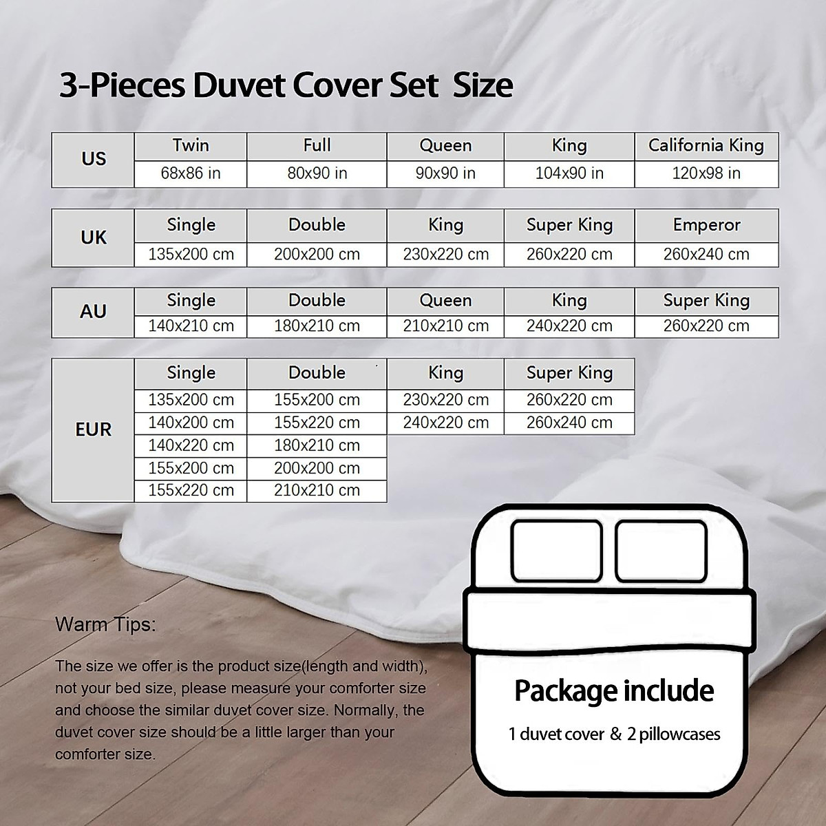 RIVINE Willam Morris Style Duvet Cover Set 3 Pieces Sunflowers Iris (Blue) Pattern Soft Bedroom Bedding Set with 2 Pillow Shams Zipper 4 Ties Full