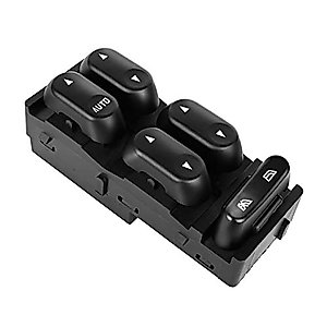 Driver Side Master Power Window Switch Replacement for Ford F250 F350 F450 F550 2002, 2003, 2004, Ford Explorer 2002, 2003, Ford Excursion & Mercury Mountaineer 2002-2005, Replace OE 1L2Z14529BA