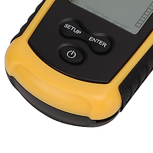 Topyond Portable Wired Fish Finder ABS Sonar Intelligent Underwater Fishfinder Handheld Depth Finder for Ice Fishing Boat Kayak Fishing