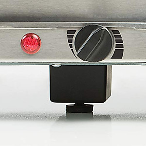 HomeCraft 3-Station 1.5-Quart Buffet Server & Warming Tray, Stainless Steel