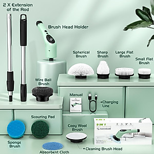 Nuovoware Electric Spin Scrubber