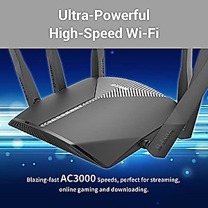 D-Link WiFi Router AC3000, Smart, Mesh (DIR-3040)