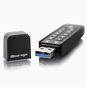 iStorage datAshur Personal2 8 GB | Secure Flash Drive | Password Protected | Portable | Military Grade Hardware Encryption