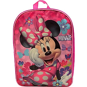 Ruz Minnie Mouse Girl's 15" Backpack (Pink)