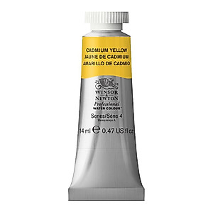 Winsor & Newton Professional Watercolor, 14ml (0.47-oz) Tube, Cadmium Yellow