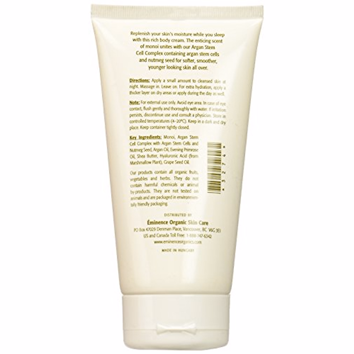 Eminence Monoi Age Corrective Night Body Cream, 5 Fl Oz