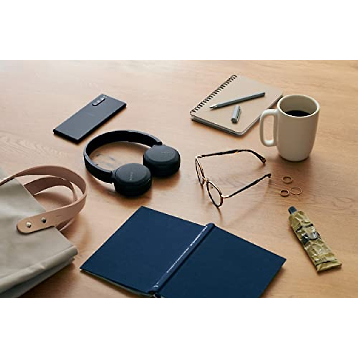 Sony Wireless Headphones WH-CH510: Wireless Bluetooth On-Ear Headset with Mic for Phone-Call, Black