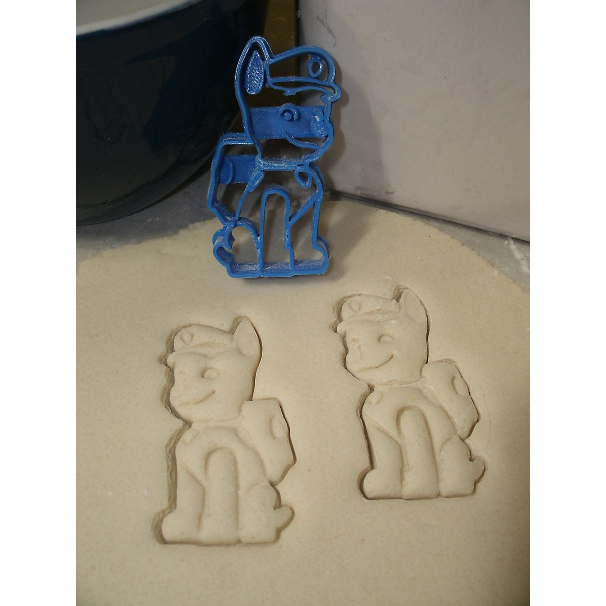 INSPIRED BY CHASE PAW PATROL THEMED KIDS TV SHOW COOKIE CUTTER MADE IN USA PR786