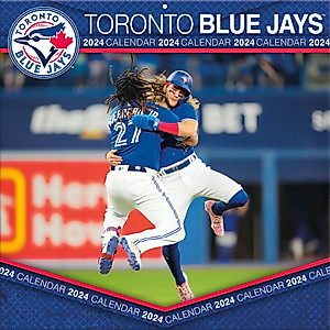 Toronto Blue Jays 2024 12x12 Team Wall Calendar
