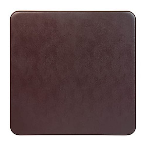 Flash Furniture Folding Card Table - Brown Foldable Card Table Square - Portable Table with Collapsible Legs