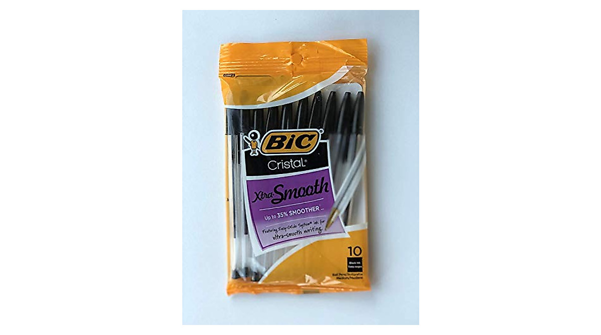 BIC Cristal Xtra Smooth Ball Pen Set - 30 Colorful, Reliable Pens