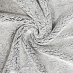 SJC Lap Blanket with Pocket Sherpa Blanket for Elderly Cozy Shawl Knee Blanket for Wheechair,Home,Office,Sofa Machine Washable