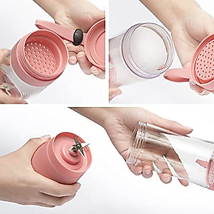 SERENITY HAIR SOLUTIONS Portable Blenders | Personal Blender for Shakes and Smoothies, Personal Size Blenders with Rechargeable USB, 380Ml Traveling Fruit Veggie Juicer Cup with 6 Blades, Great for Outdoors and Travel Batteries Not Included