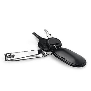 Thickened Stainless Steel Nail Clippers with Nail File, Nail Clippers Bulk,Bulk Nail Clippers for Homeless Individually Wrapped, for Homeless,Shelter, Air Bnb, Hotel 2.7inches (50 PCS)