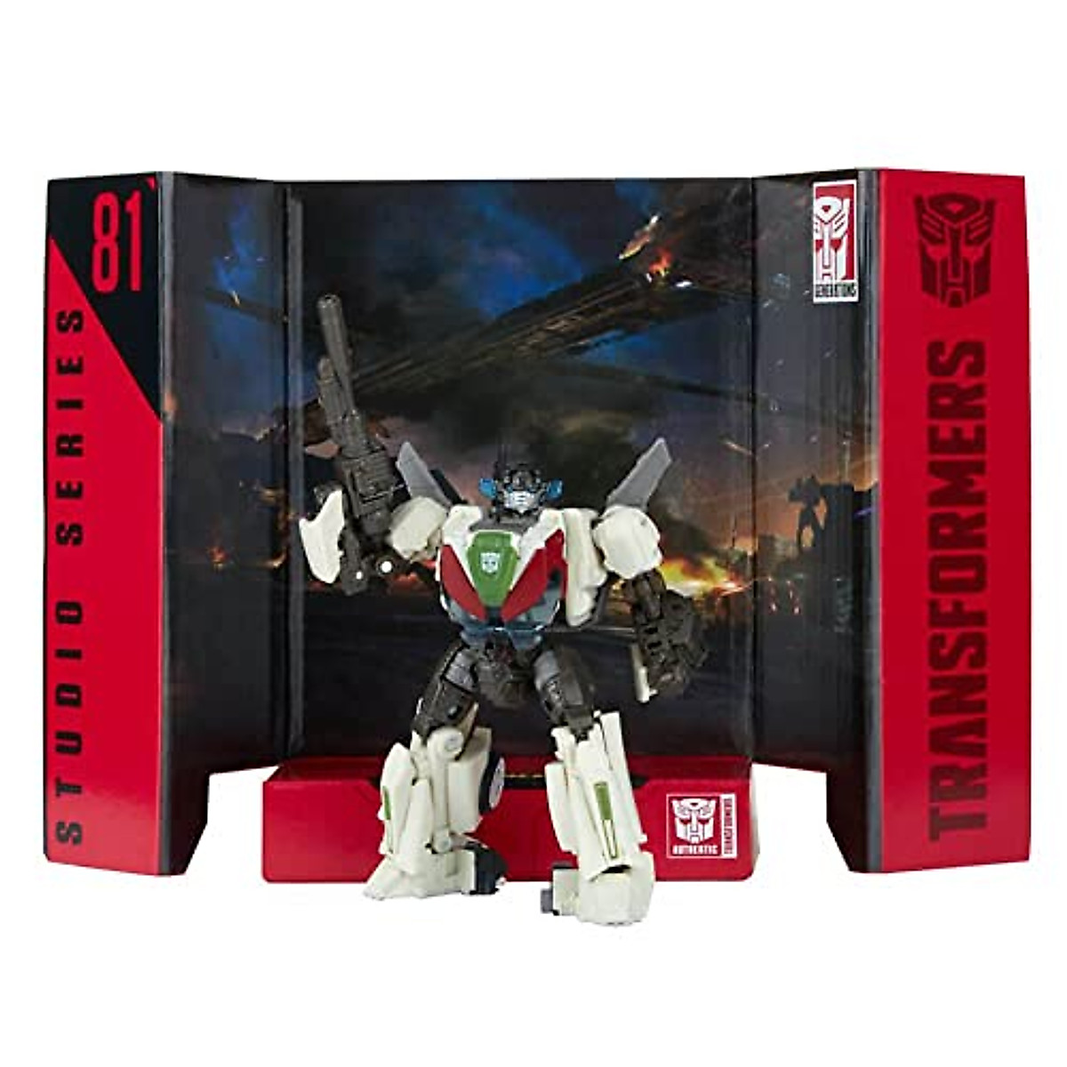 Transformers Toys Studio Series 81 Deluxe Class Bumblebee Wheeljack Action Figure - Ages 8 and Up, 4.5-inch