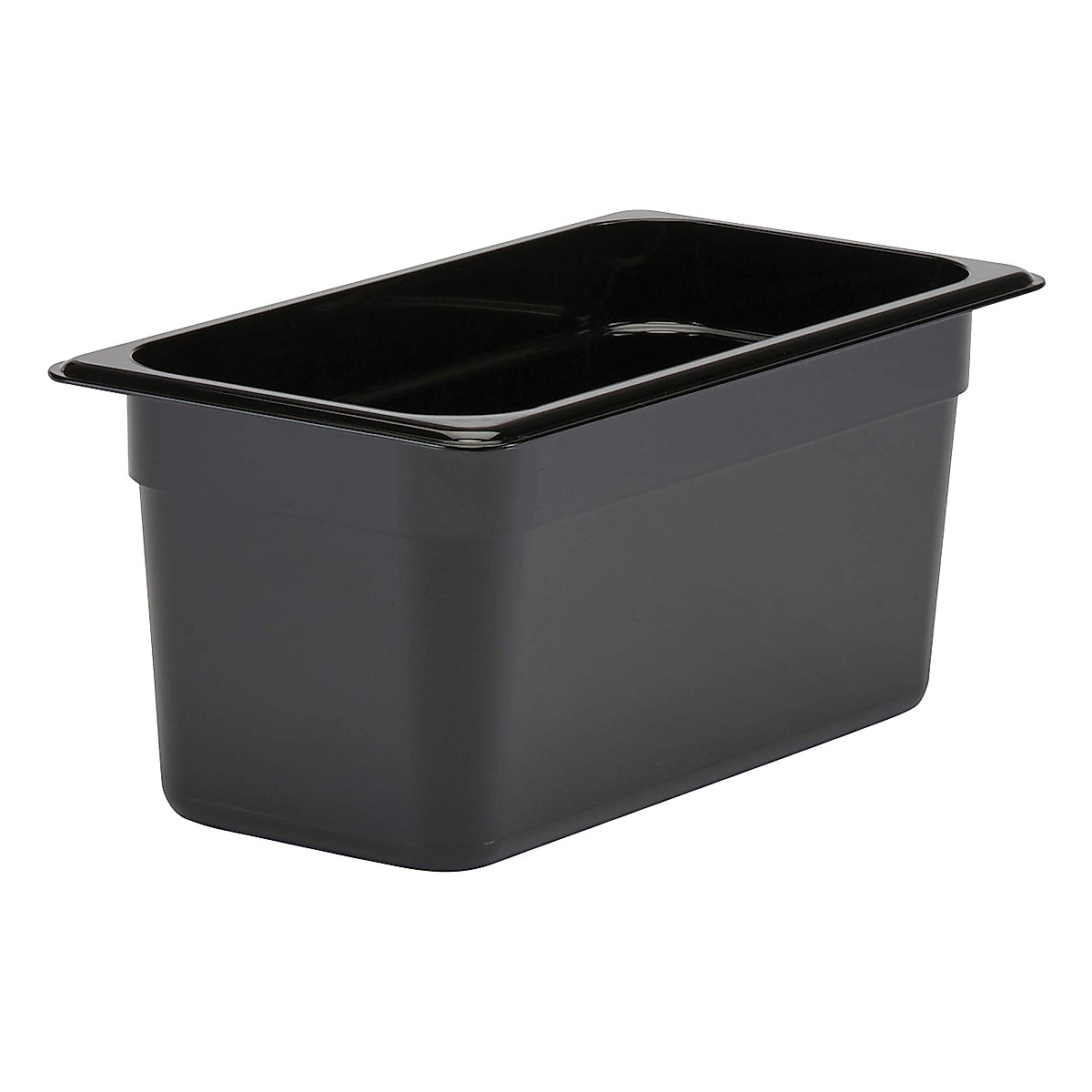 Cambro 36CF110 ColdFest Black 1/3 Size 6" H Cold Food Pan